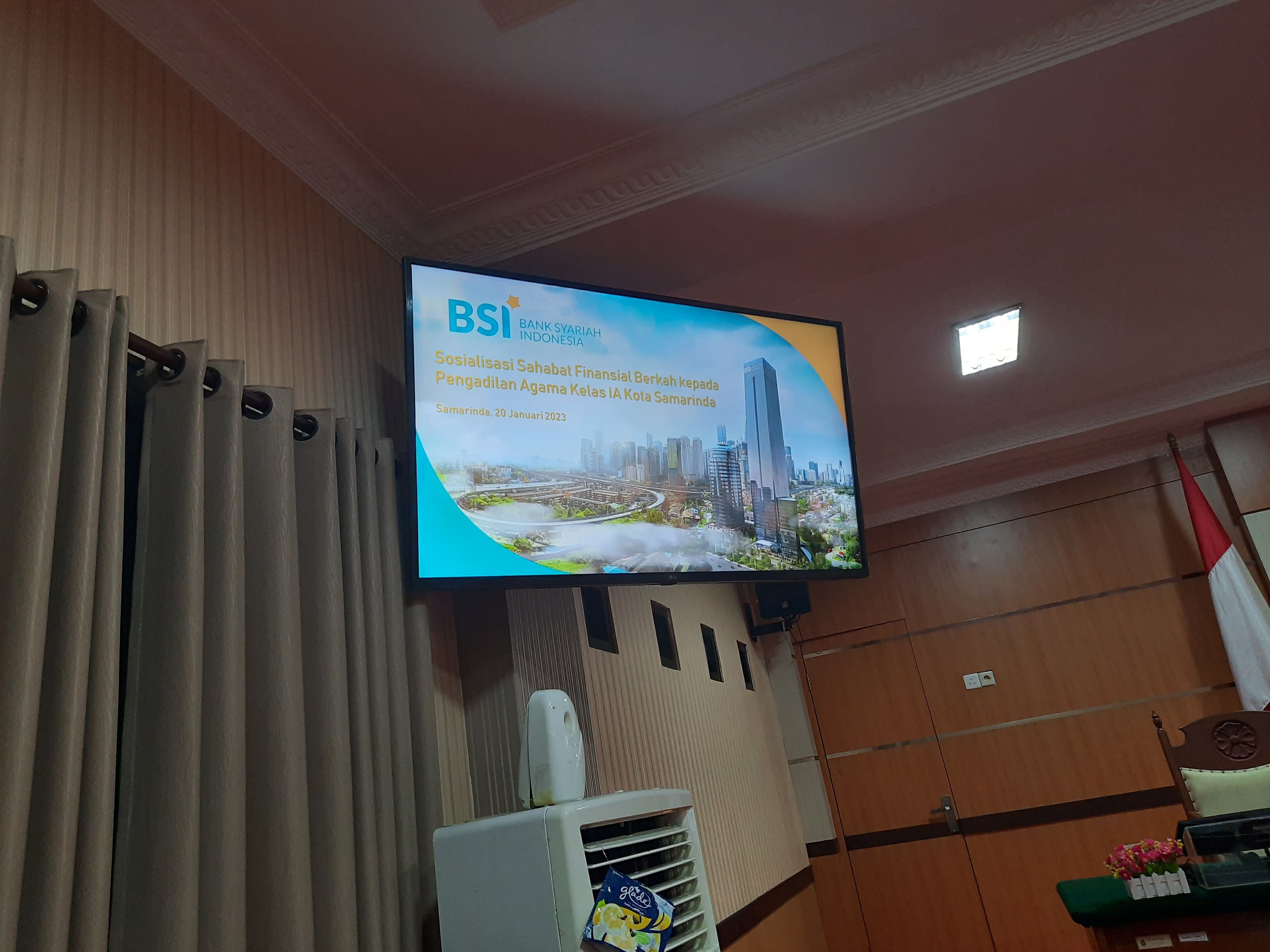 Sosialisasi Produk dan Layanan Bank Syariah Indonesia (BSI) di Pengadilan Agama Samarinda